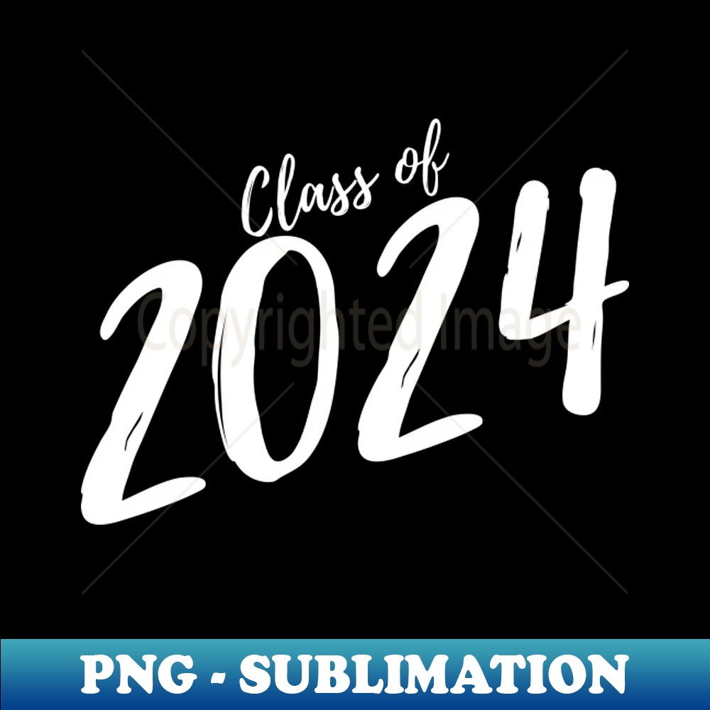 Class Of 2024 Simple Typography 2024 Design for Class Of Gra | Inspire ...
