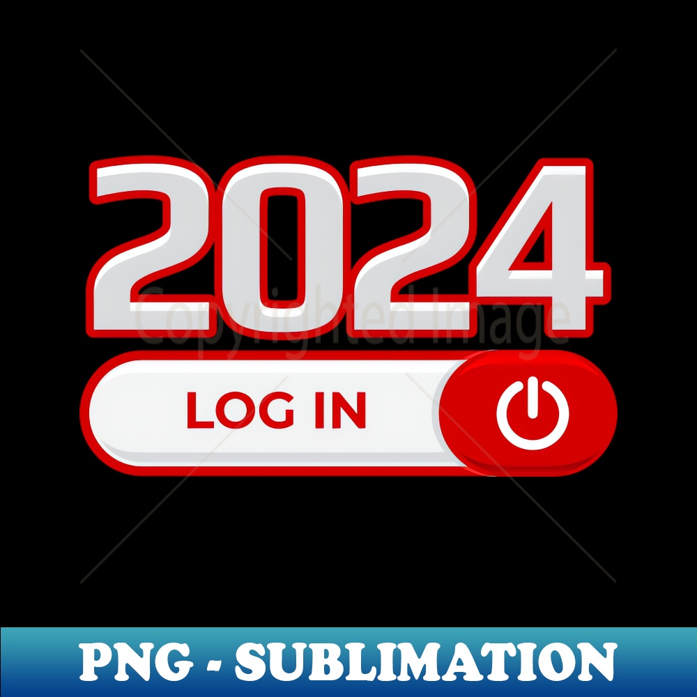 log in 2024 - High-Resolution PNG Sublimation File - Vibrant | Inspire ...