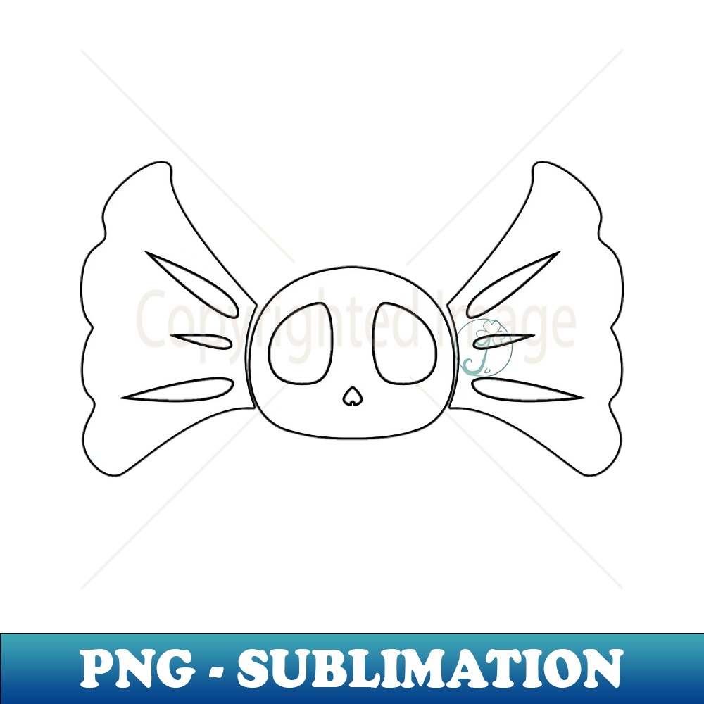 Pastel Goth Candy Skull - PNG Transparent Sublimation Design | Inspire ...