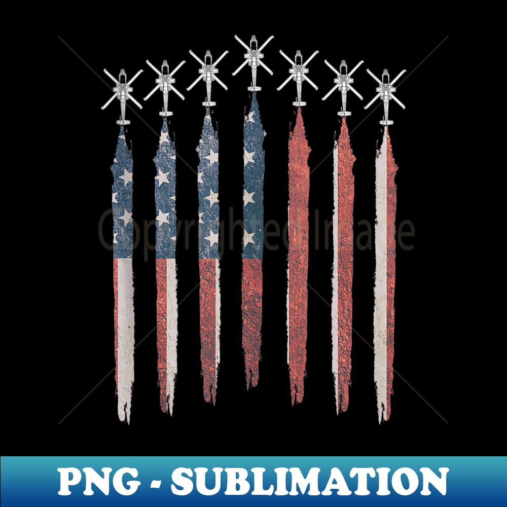 AH64 Apache Helicopter American Flag Apache Squadron - High- | Inspire ...