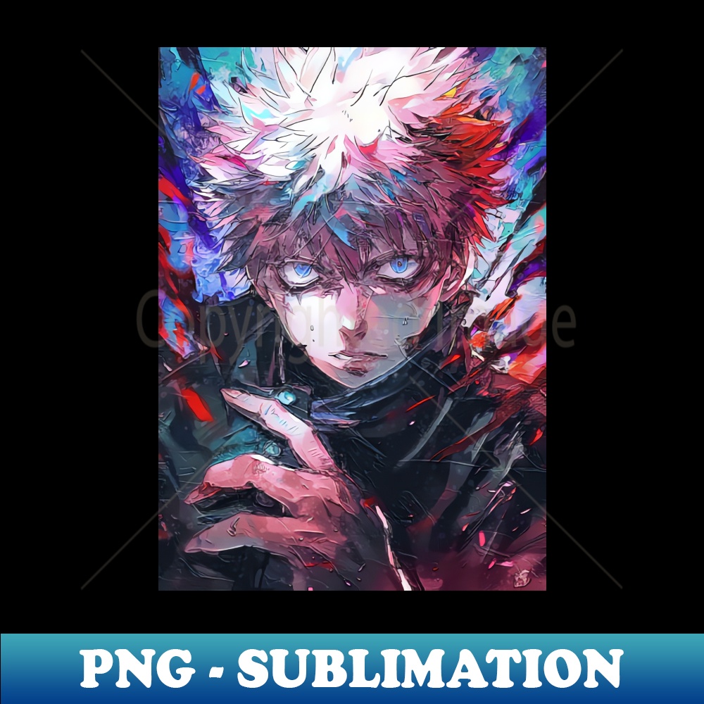Jujutsu Kaisen - PNG Transparent Sublimation Design - Bold & - Inspire ...