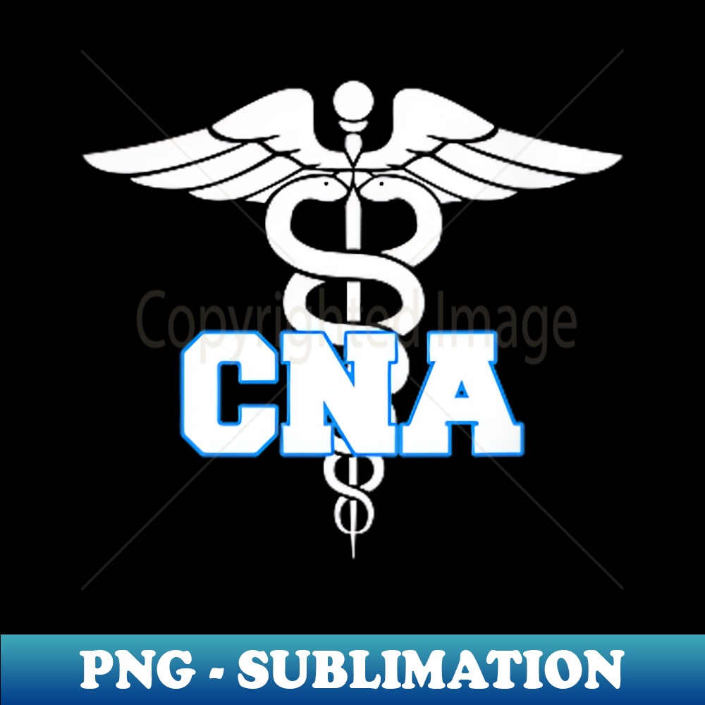 CNA Caduceus Medical Symbol Nurse s - Sublimation-Ready PNG | Inspire ...