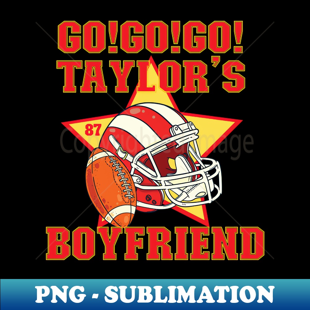 Swiftie Football Go Taylors Boyfriend - Instant PNG Sublimat | Inspire ...