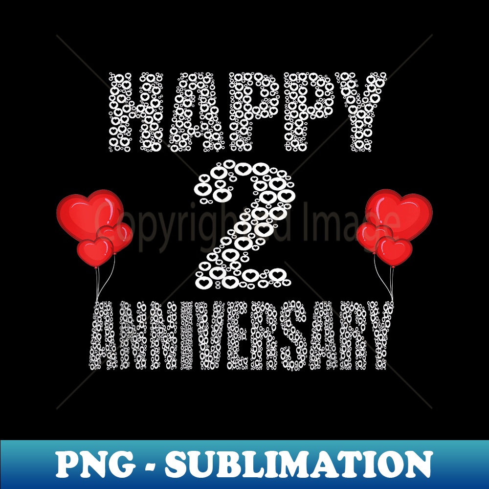 Happy 2nd Anniversary 2 Years Together Matching Quote - Styl | Inspire ...