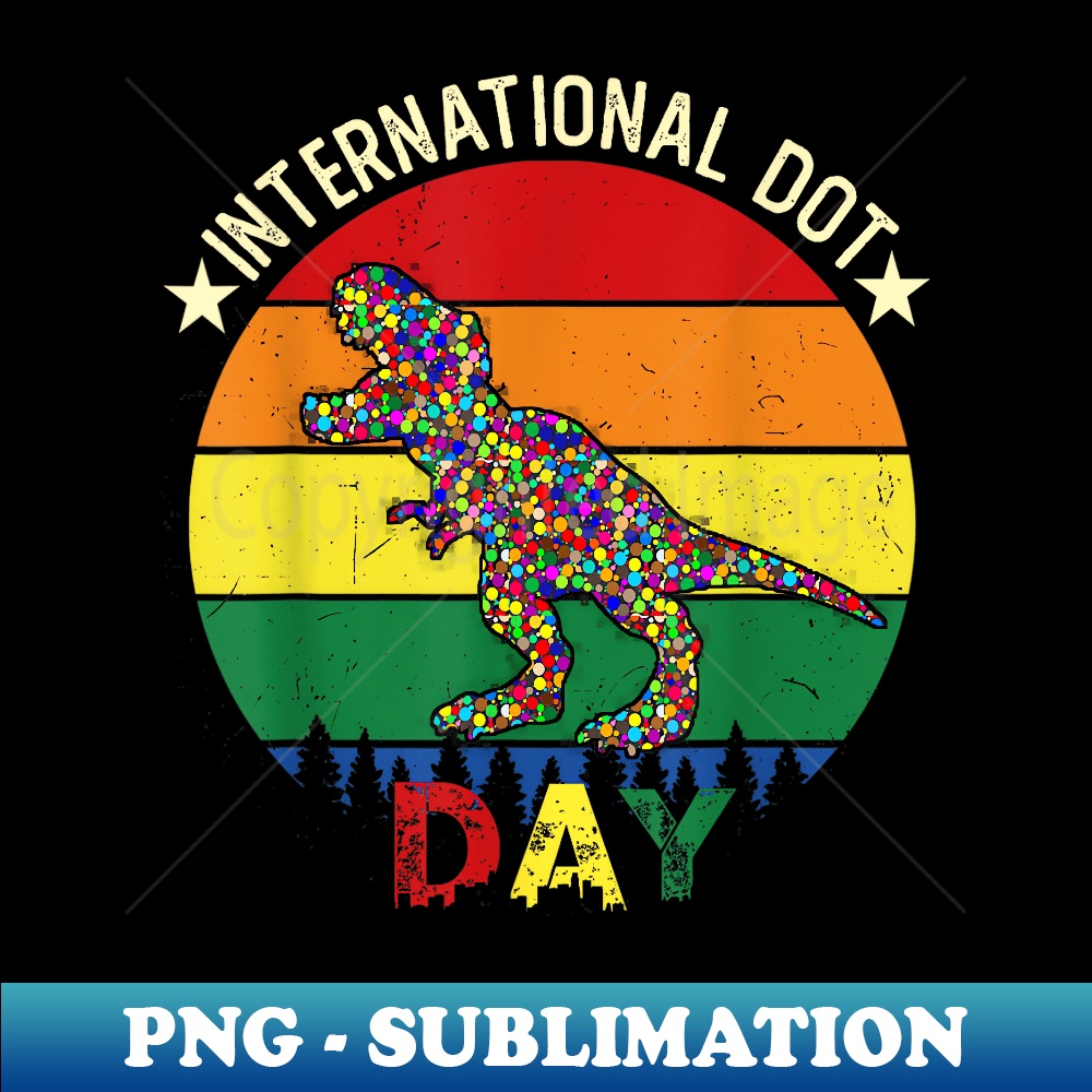 Dot T Rex Dinosaur - International Dot Day s - High-Quality | Inspire ...