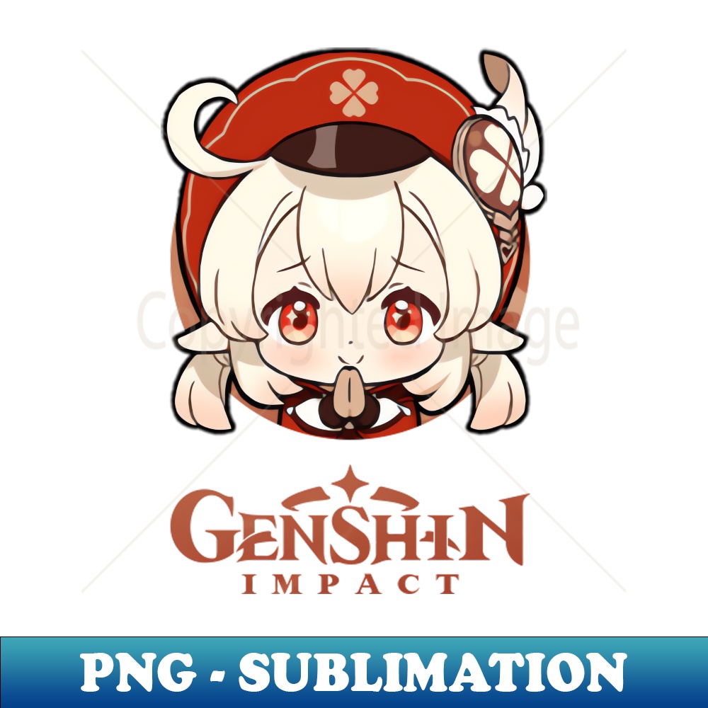 Klee Chibi Genshin Impact - Premium Sublimation Digital Down - Inspire ...