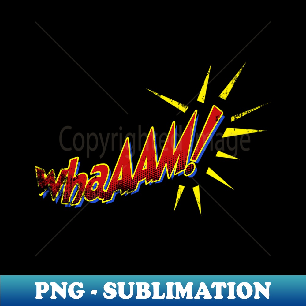 Super Hero Comic Book Onomatopoeia Whaaam - Creative Sublima | Inspire ...