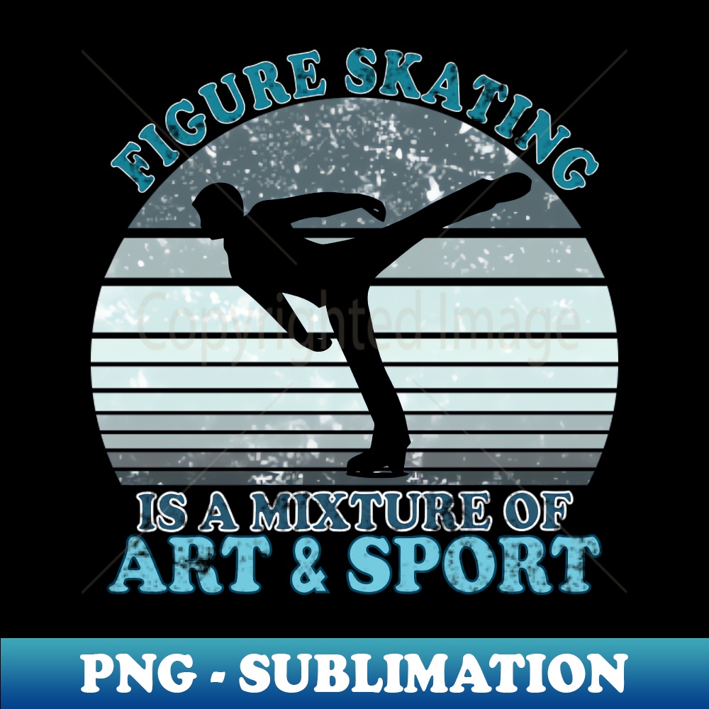 figure skating - Modern Sublimation PNG File - Transform You - Inspire ...