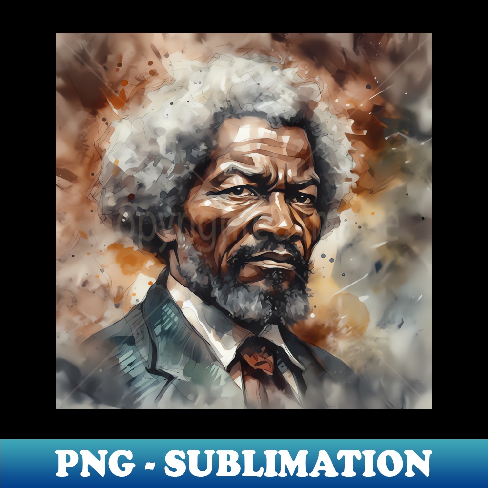 Frederick Douglass Painting Portrait for Black History Month | Inspire ...