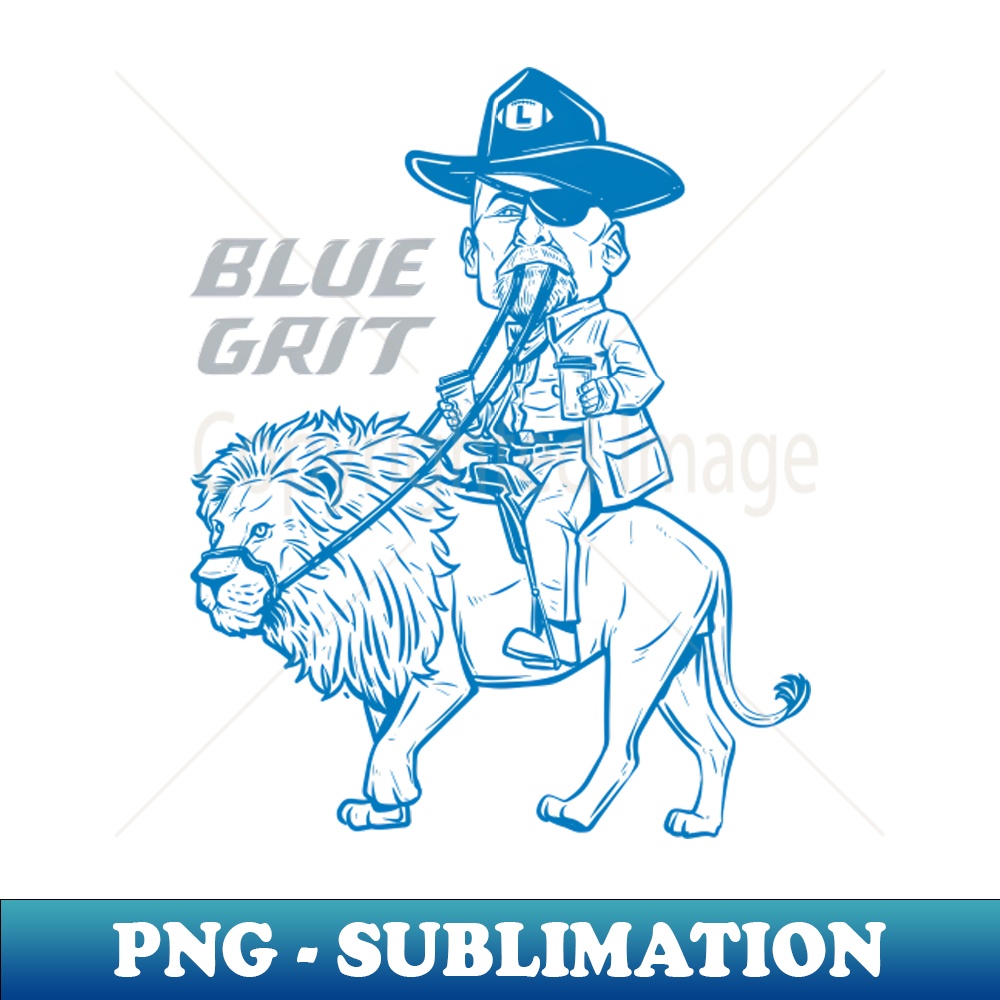 Blue Grit 1 - Black Background - PNG Transparent Digital Dow | Inspire ...
