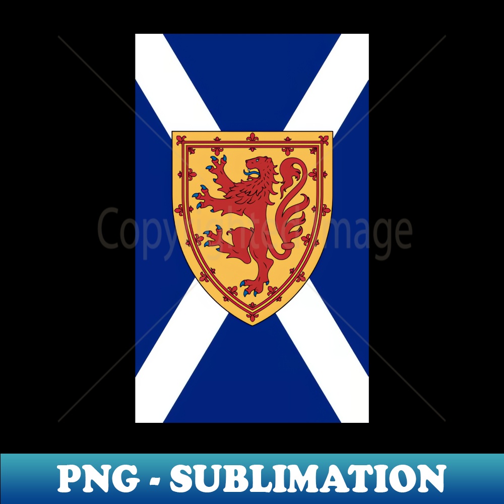 Royal Scottish Flag vertical - High-Resolution PNG Sublimati | Inspire ...
