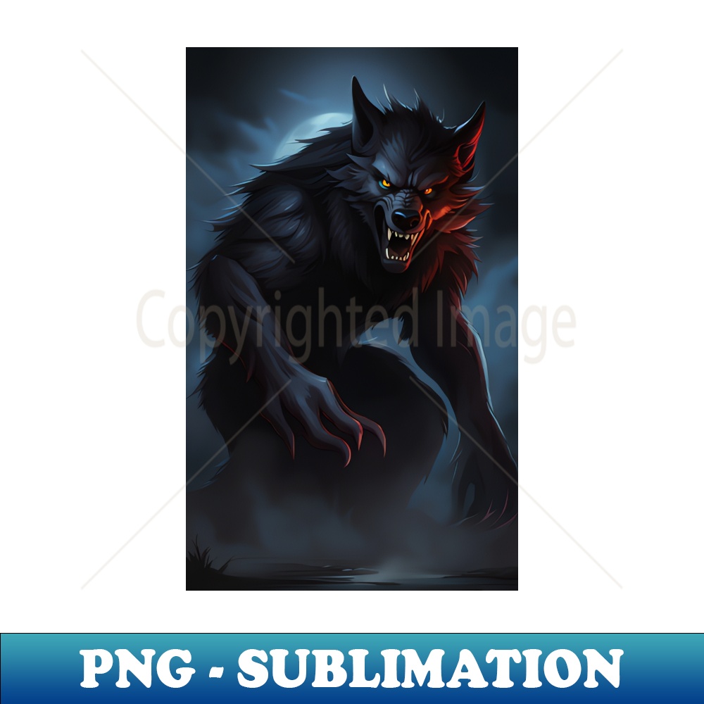 werewolf art - PNG Transparent Sublimation Design - Bring Yo | Inspire ...