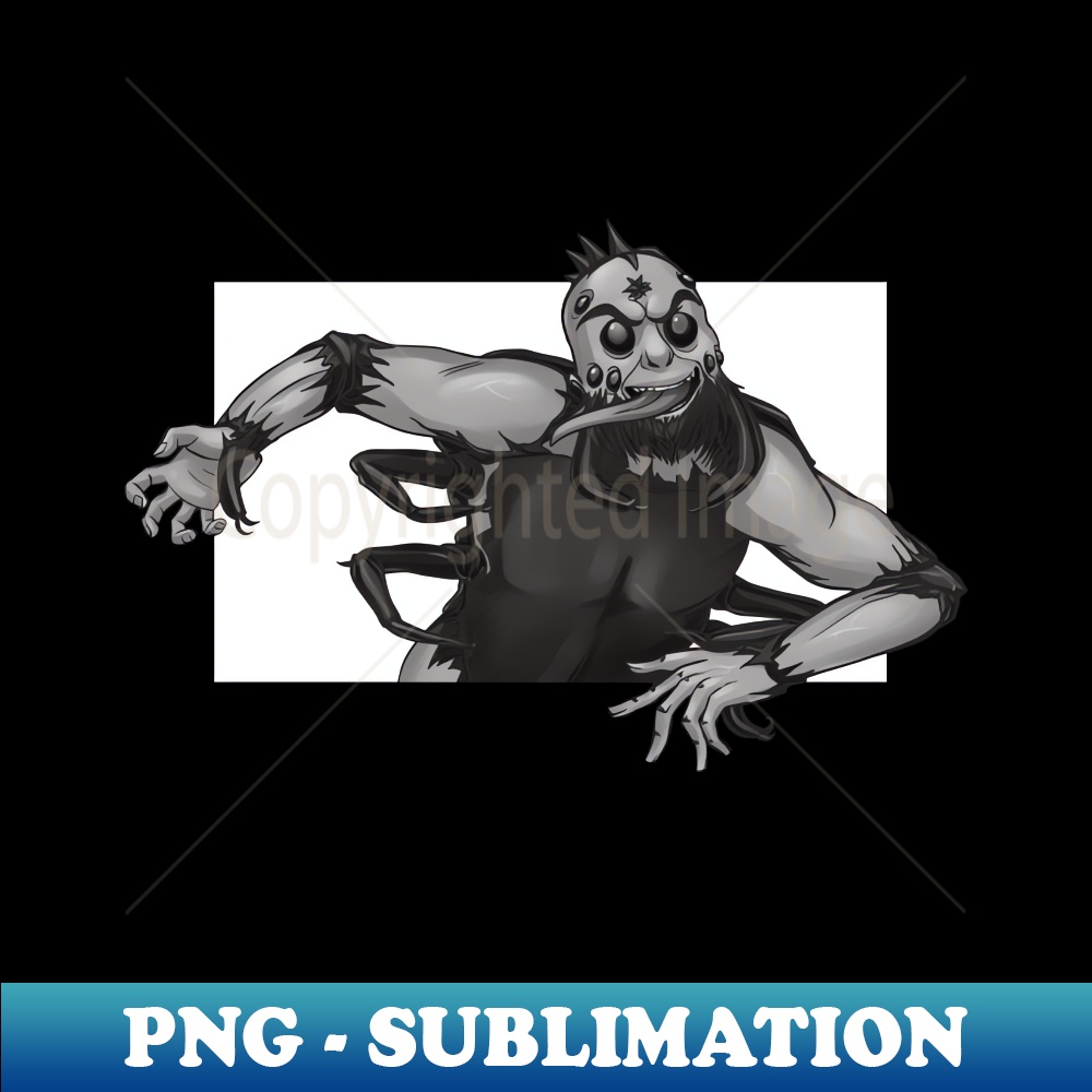 Spider Monster Comic Book Creature BlackWhite - Special Edit | Inspire ...