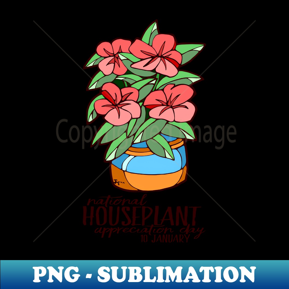 National Houseplant Appreciation Day 10 January - PNG Transp - Inspire ...