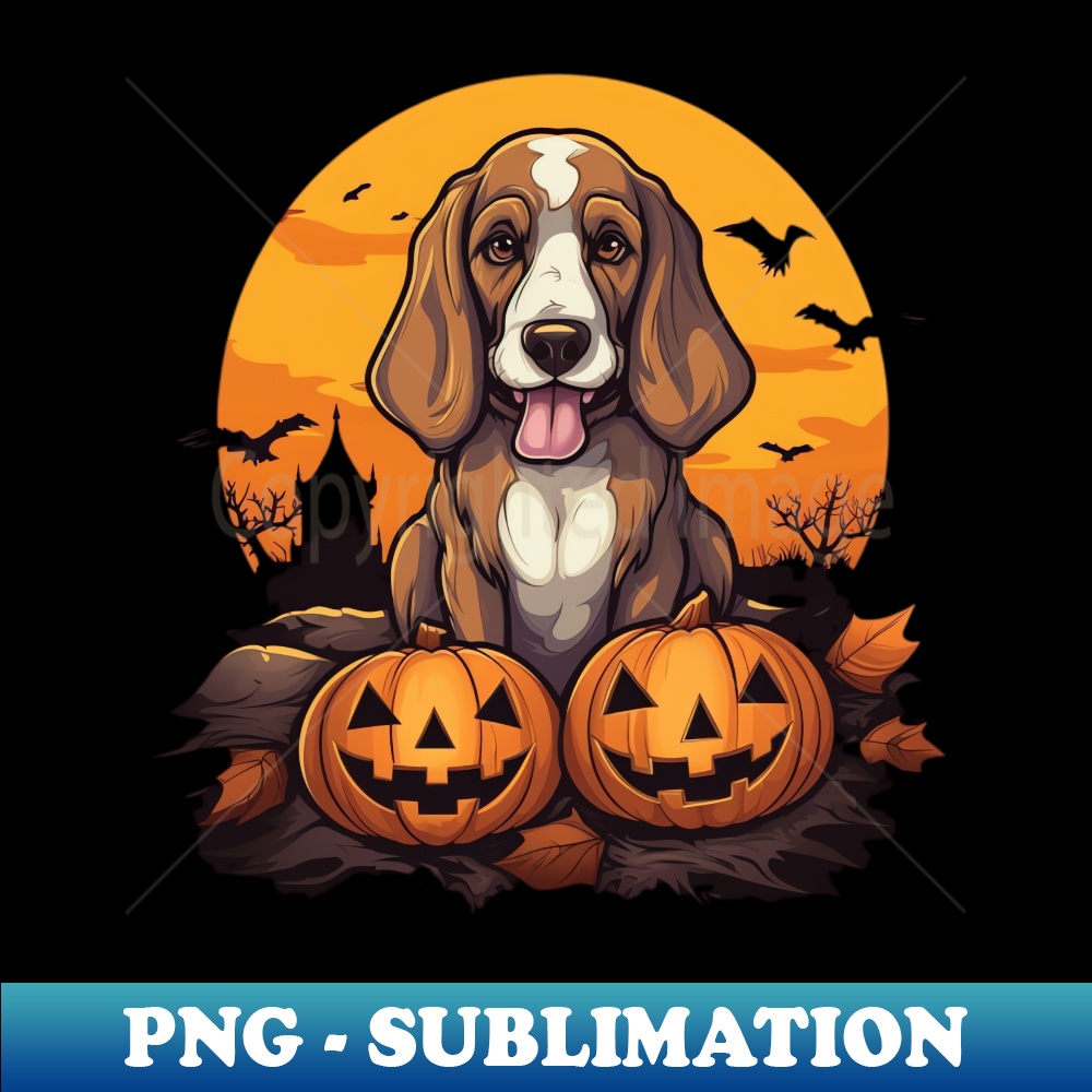Foxhound Halloween - Vintage Sublimation PNG Download - Unle - Inspire ...