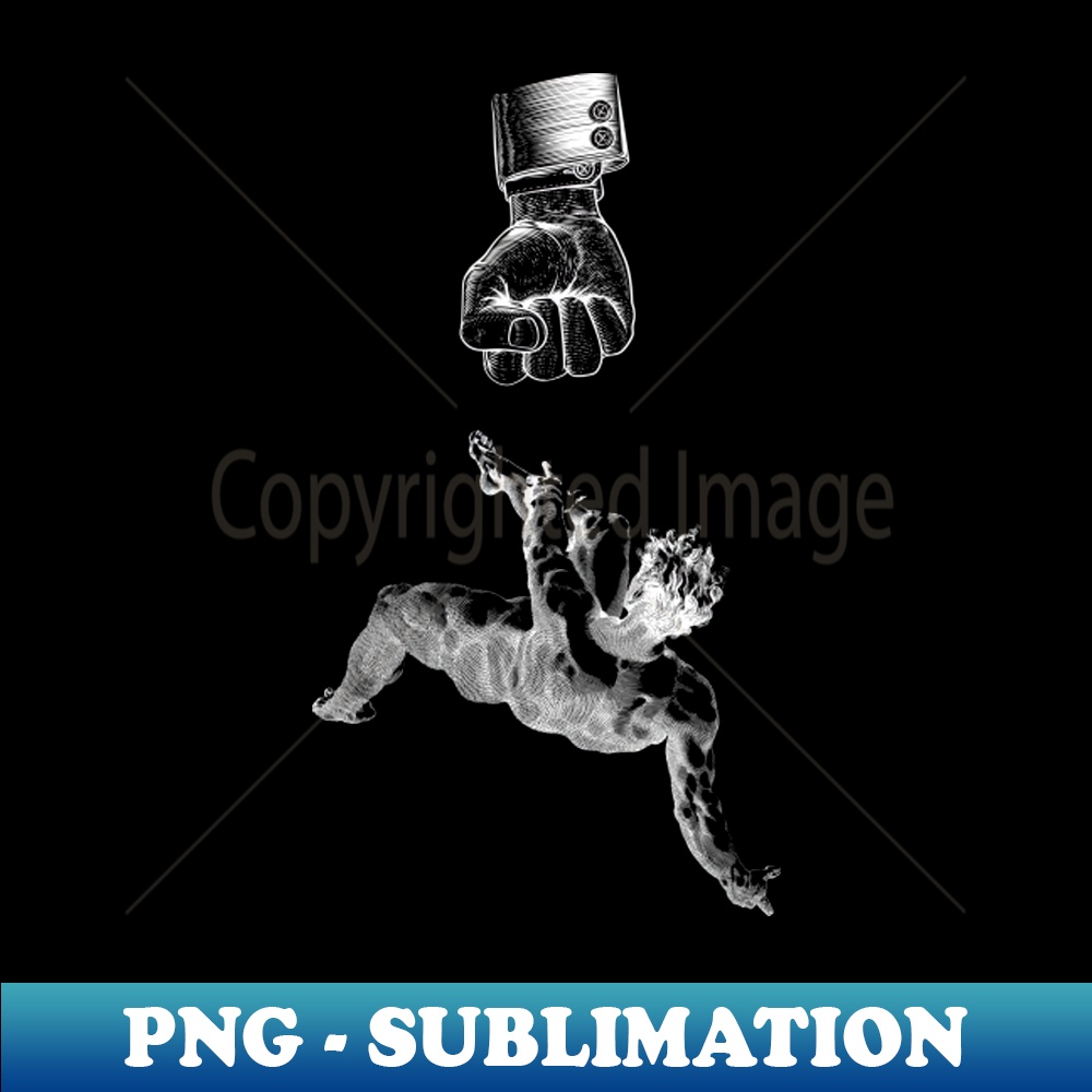Man Is Falling From Hit - High-Resolution PNG Sublimation Fi | Inspire ...