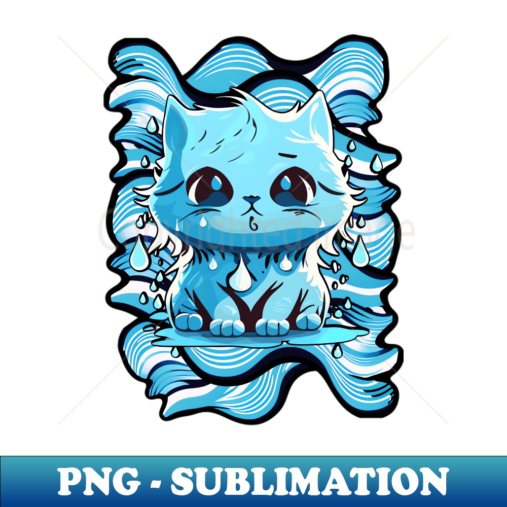 Water Cat B Alternative BG - Elemental Kittens Collection - | Inspire ...