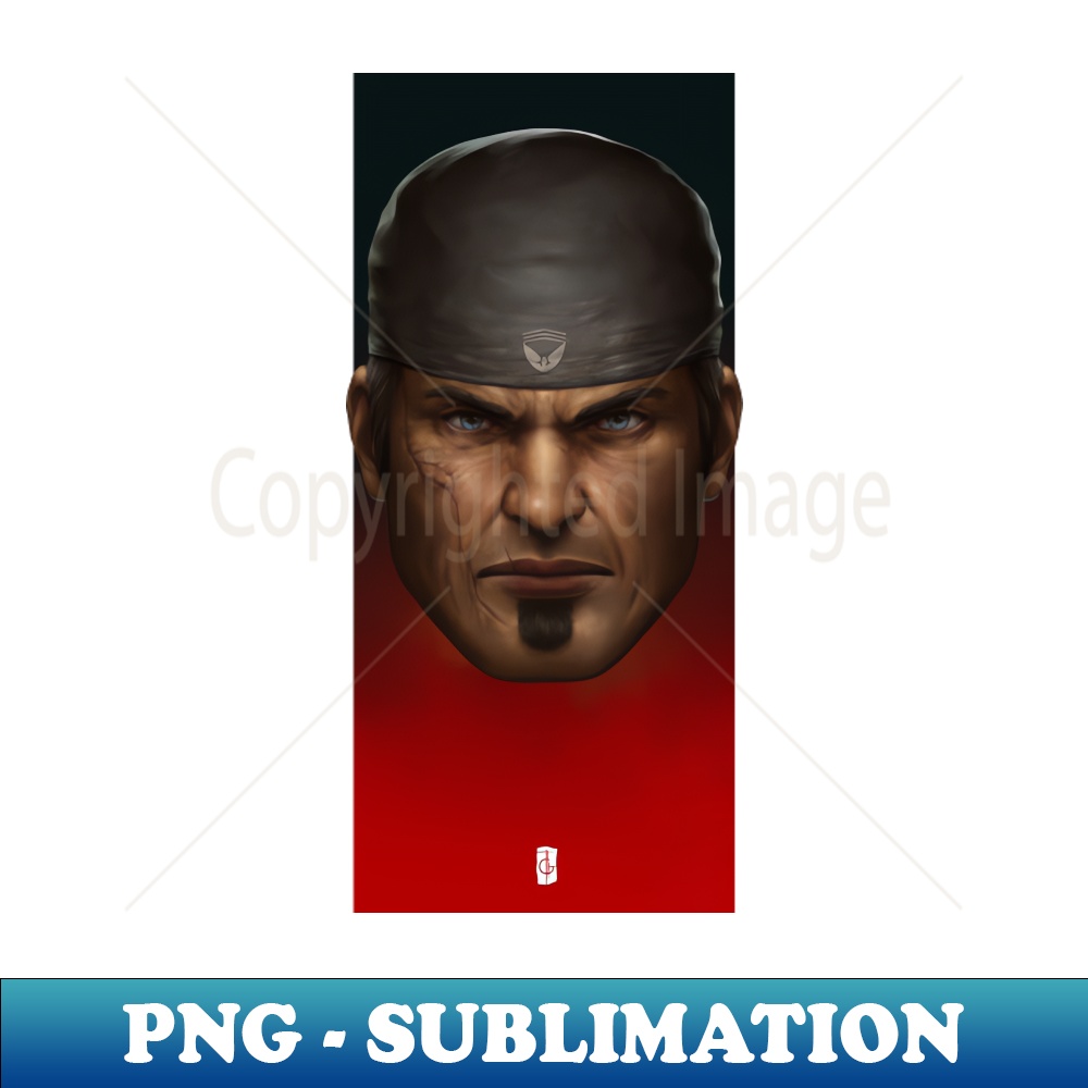 Marcus Fenix - PNG Transparent Sublimation File - Vibrant an | Inspire ...