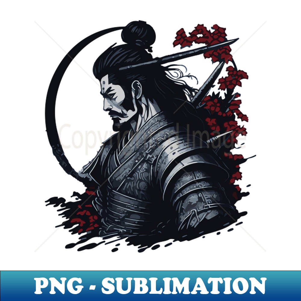 Bushido Samurai - Modern Sublimation PNG File - Defying the | Inspire ...