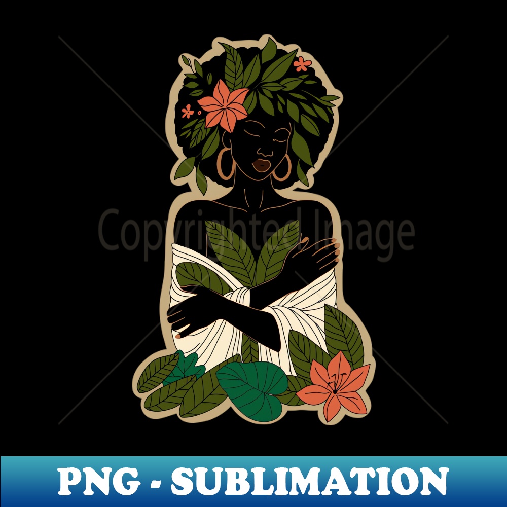 African queen of nature - Aesthetic Sublimation Digital File | Inspire ...