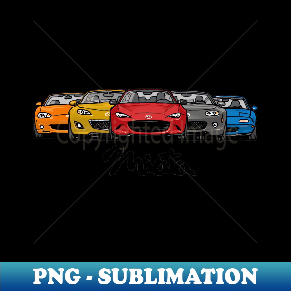 MX5 Miata Generations - Premium PNG Sublimation File - Unloc | Inspire ...