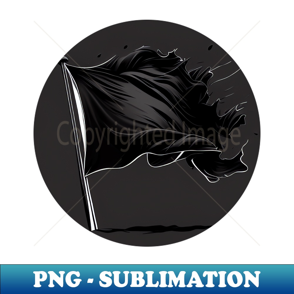 Black Flag of Anarchy - PNG Transparent Sublimation Design - - Inspire ...
