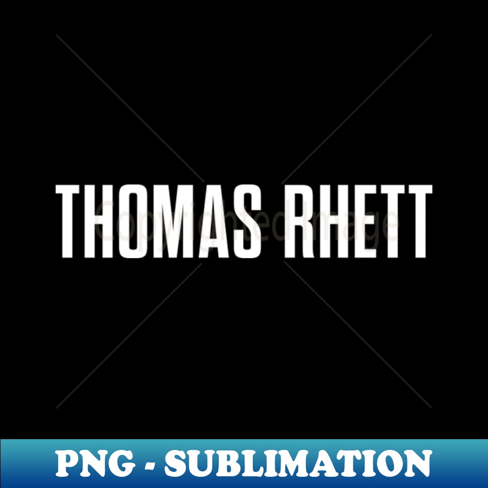 Thomas Rhett logo - Sublimation-Ready PNG File - Perfect for | Inspire ...