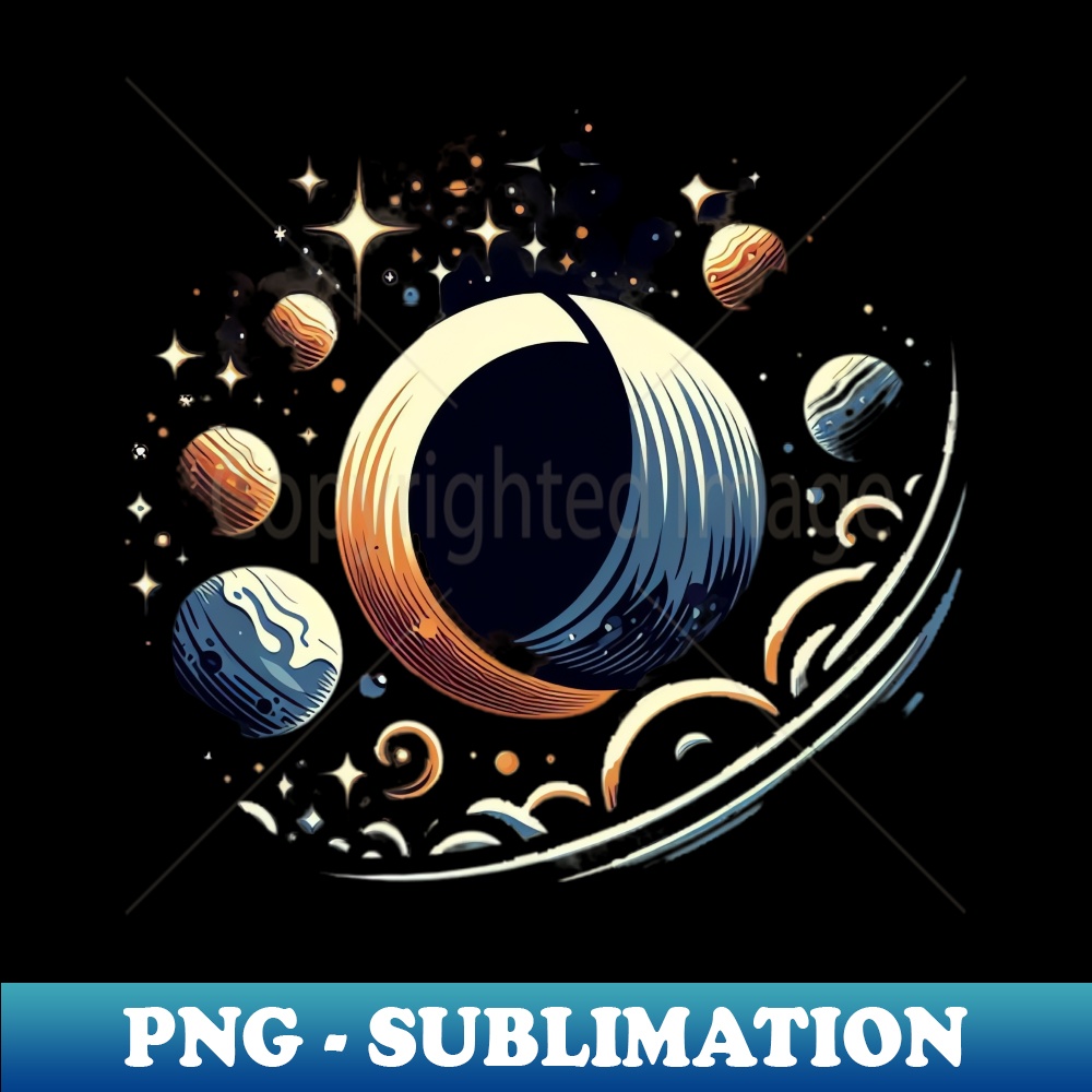 Galactic Harmony - Celestial Eclipse - Signature Sublimation | Inspire Uplift