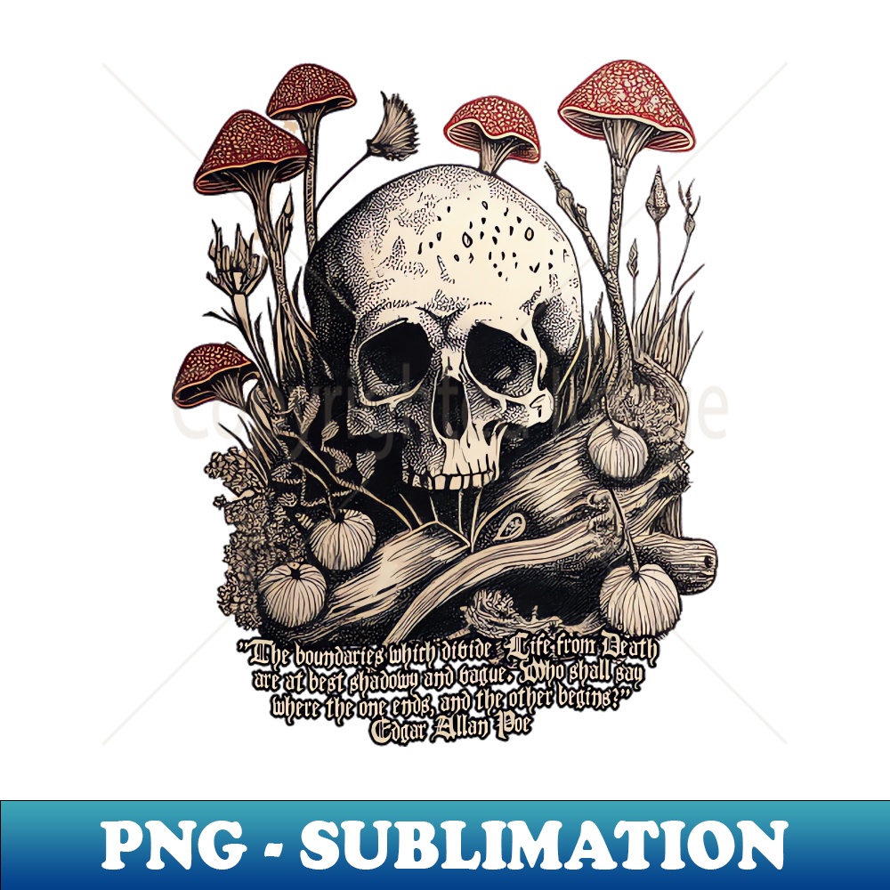 Life from Death - Edgar Allan Poe - Special Edition Sublimat | Inspire ...