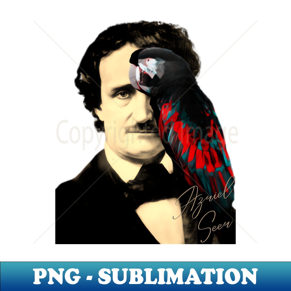 The Macabre - Poe - Sublimation-Ready PNG File - Capture Ima | Inspire ...