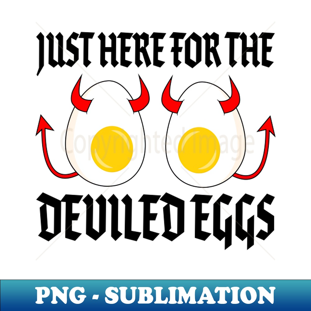 Just Here for the Deviled Eggs - Funny Cartoon Deviled Eggs | Inspire ...