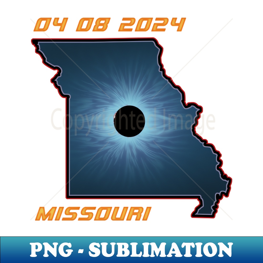 Missouri 2024 Total Solar Eclipse - High-Resolution PNG Subl | Inspire ...