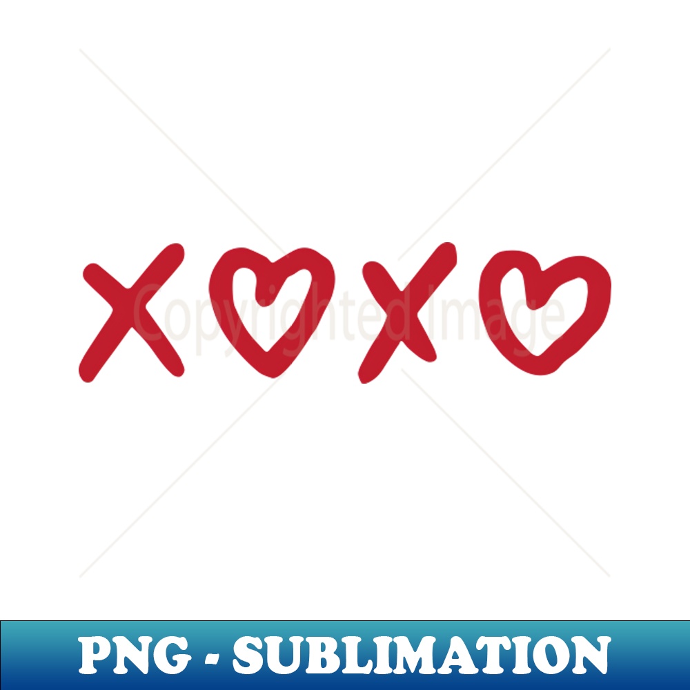XOXO RED - PNG Transparent Sublimation File - Unlock Vibrant | Inspire ...