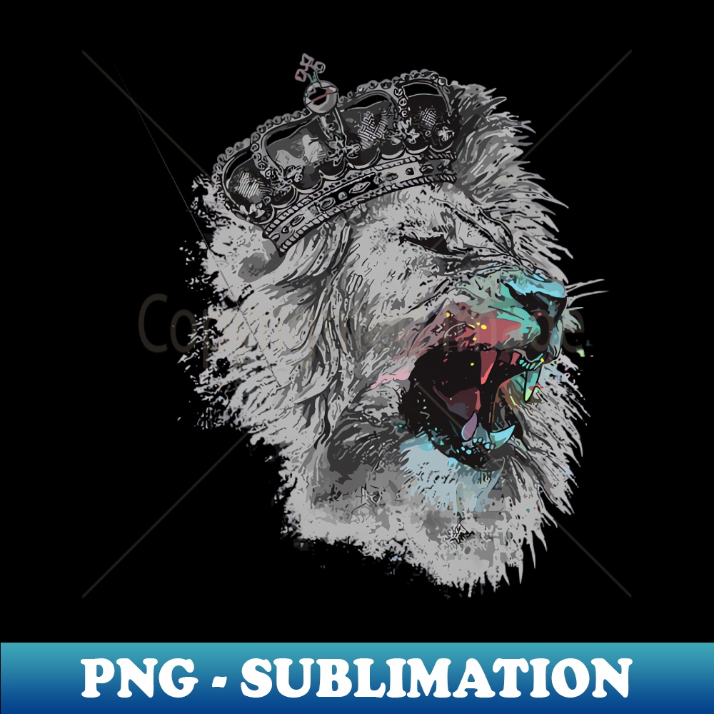 Lions head - PNG Transparent Sublimation Design - Bring Your - Inspire ...