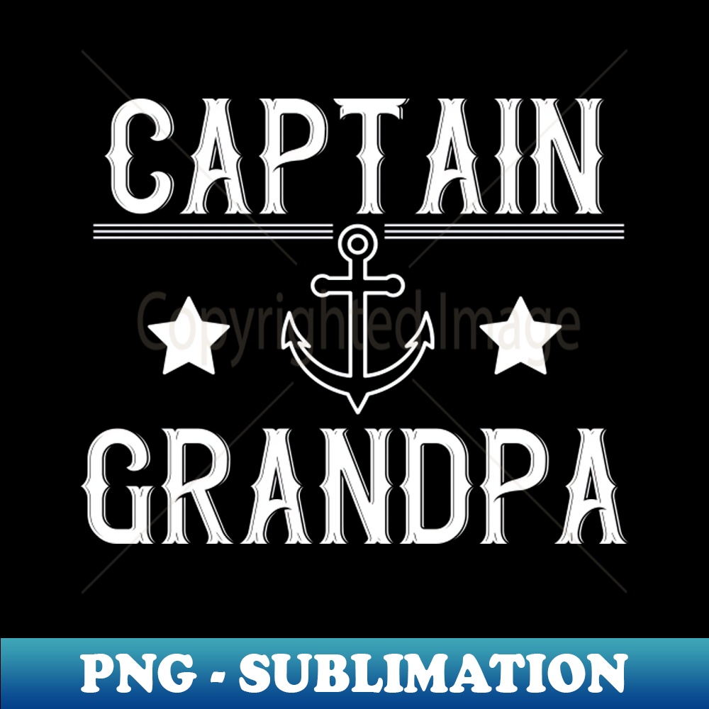 Captain Grandpa - El Captain - Aesthetic Sublimation Digital | Inspire ...