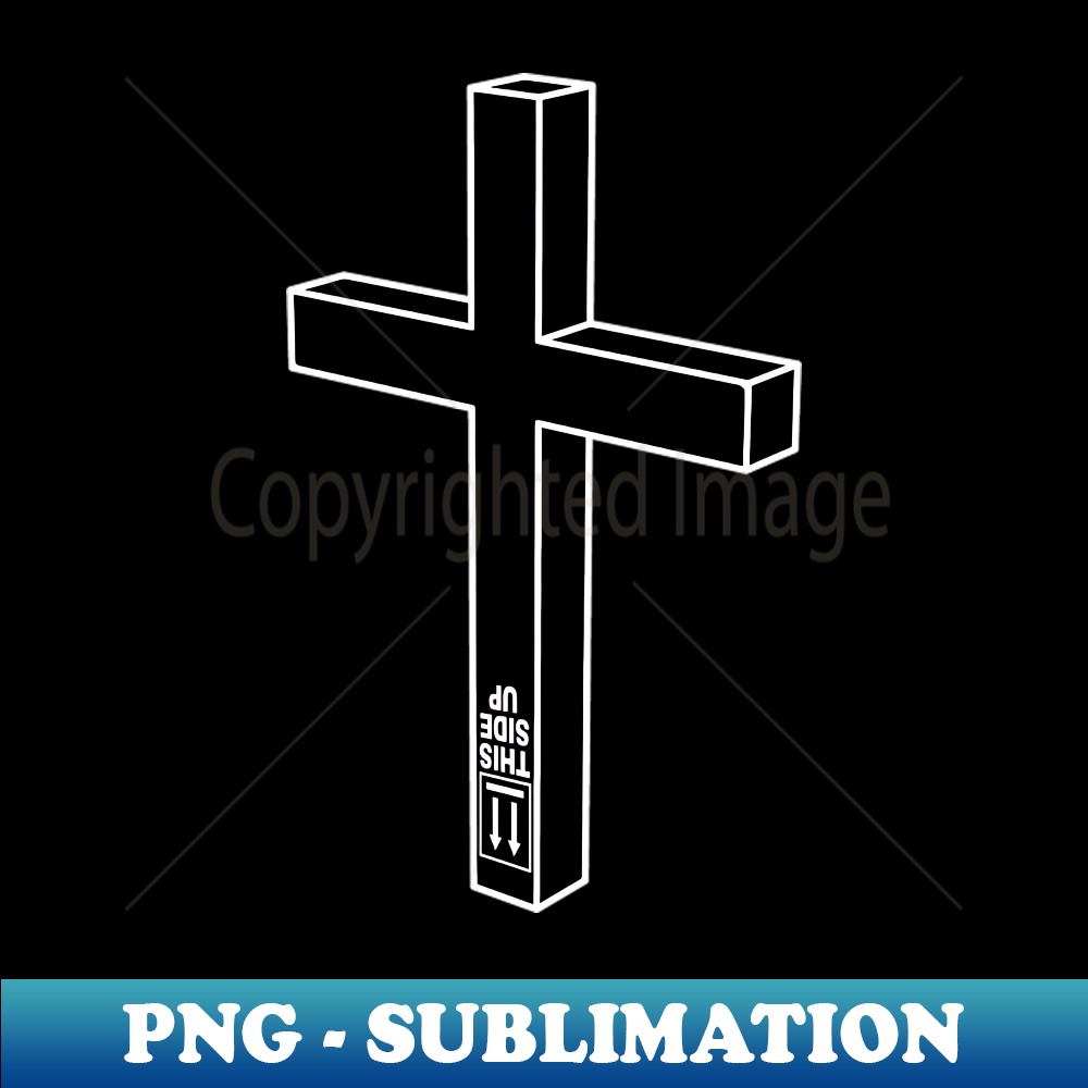 Upside Down Upside Down Cross - Signature Sublimation PNG Fi | Inspire ...
