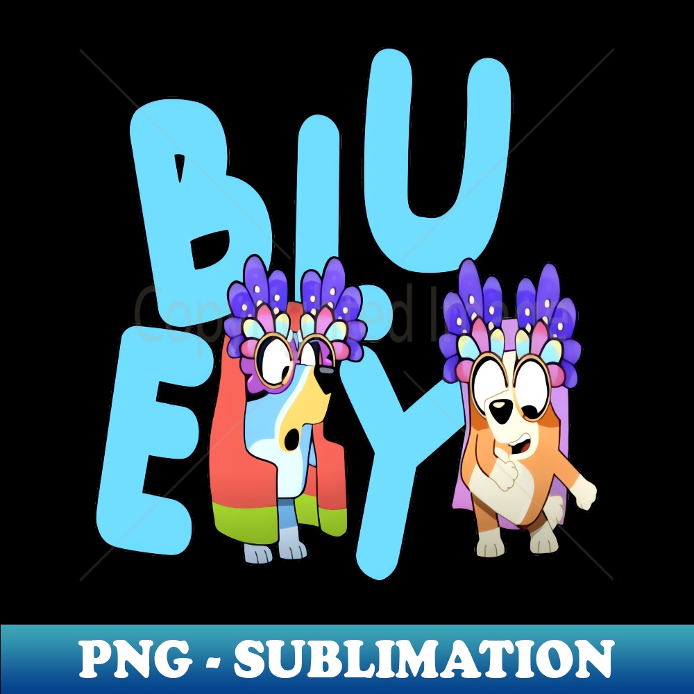 Bluey and Bingo Funny Animated Movie funny - Instant Sublima | Inspire ...