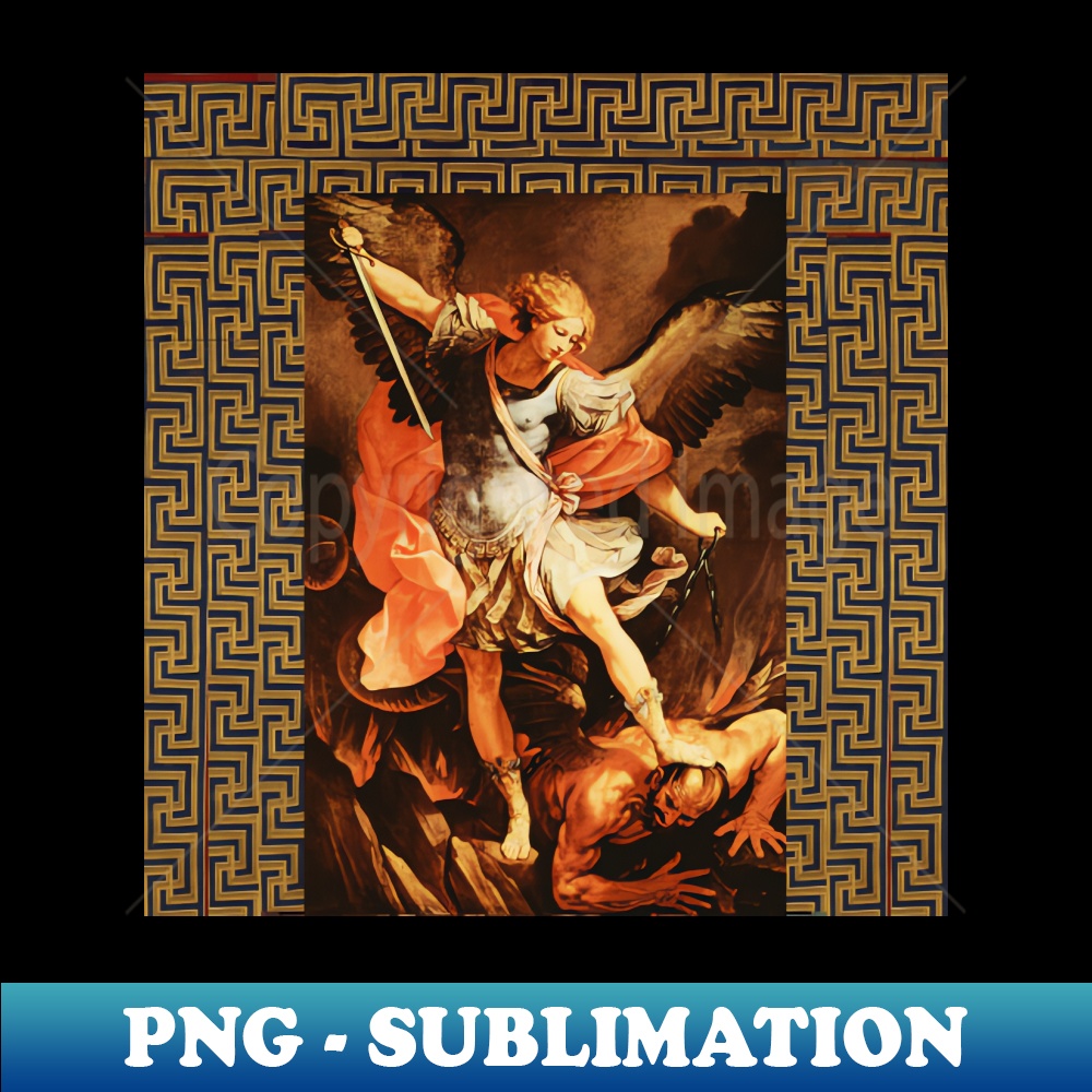 St Michael Archangel by Guido Reni - PNG Transparent Sublima | Inspire ...