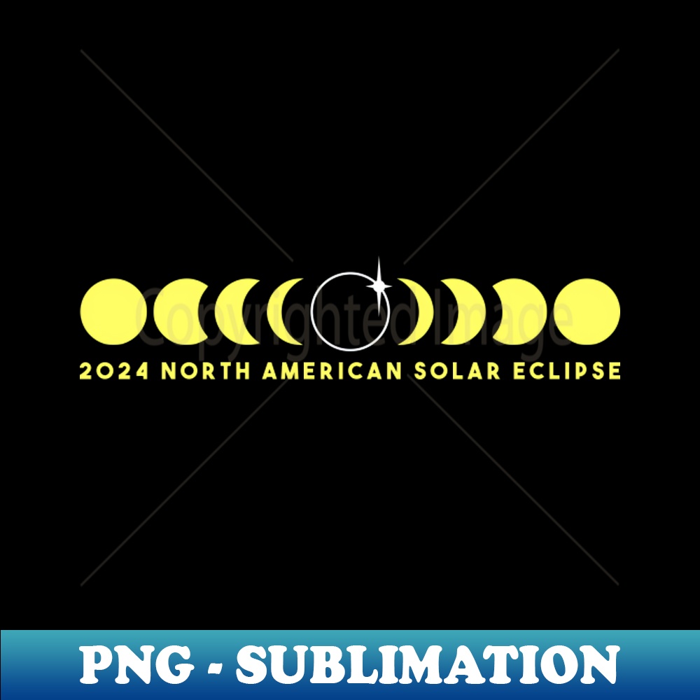 2024 North American Solar Eclipse - High-Resolution PNG Subl | Inspire ...