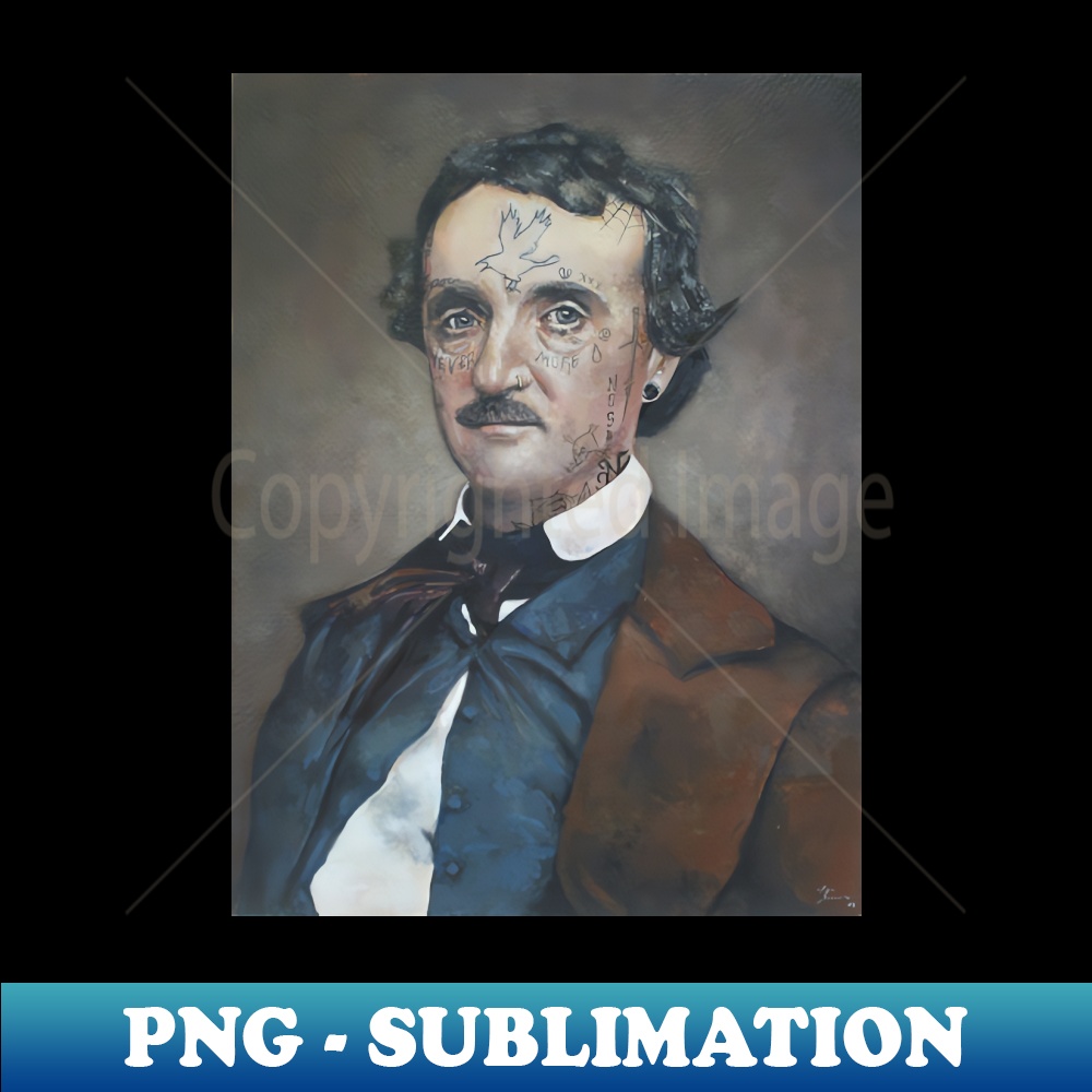 Edgar Allen Poe Alternate Universe AR Face Tattoos tiger p | Inspire Uplift