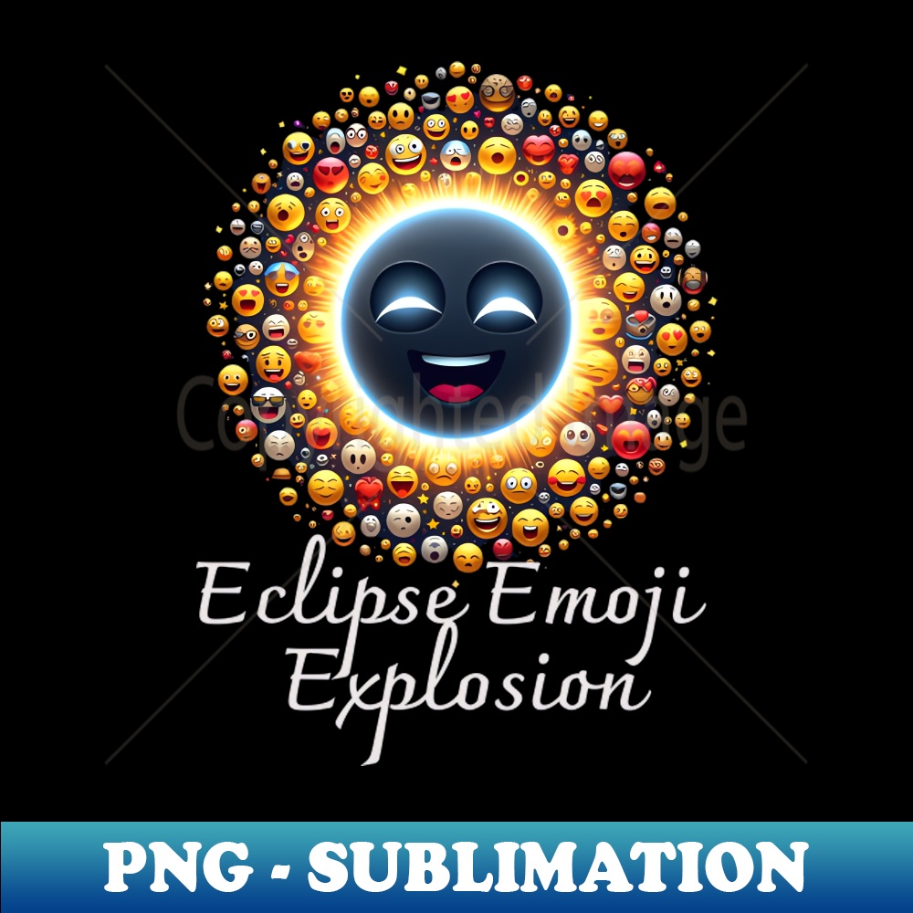 Solar eclipse 2024 - Unique Sublimation PNG Download - Insta | Inspire Uplift