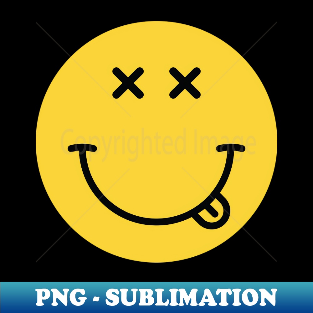 SMILEY FACE - PNG Transparent Sublimation Design - Transform - Inspire ...