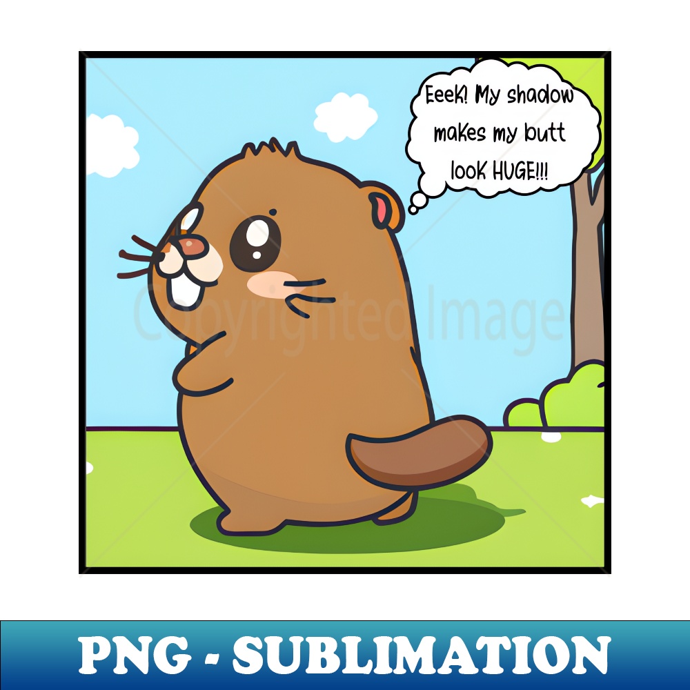 Groundhogs Shadow Makes His Butt Look Big - Elegant Sublimat | Inspire ...