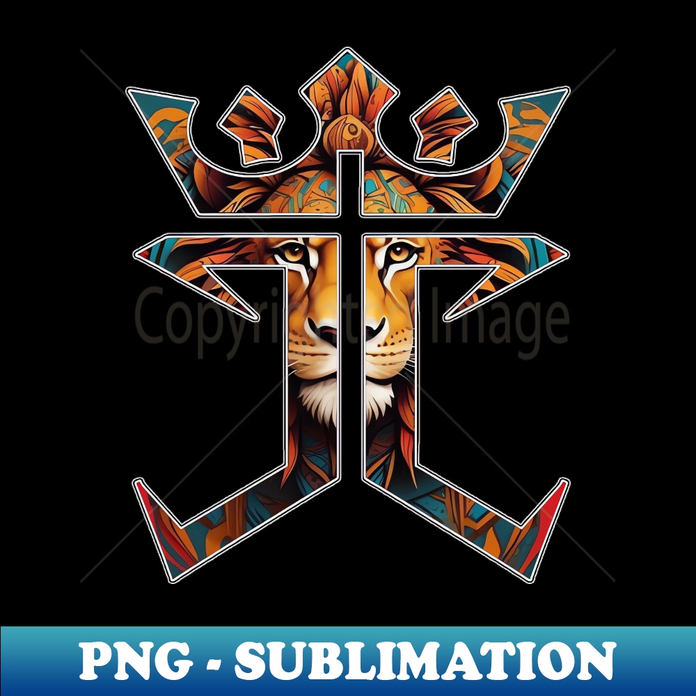 Jesus Christ Is King Lion Of Judah logo - Premium Sublimatio | Inspire ...