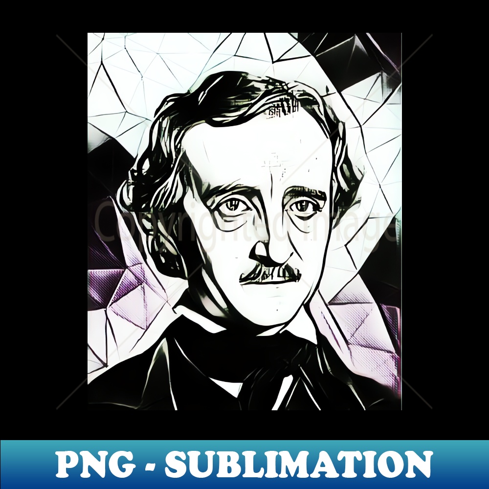 Edgar Allan Poe Black and White Portrait Edgar Allan Poe Ar | Inspire ...