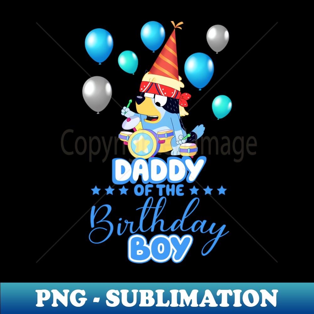 Bluey and Bingo daddy happy birthday boy - Signature Sublima | Inspire ...