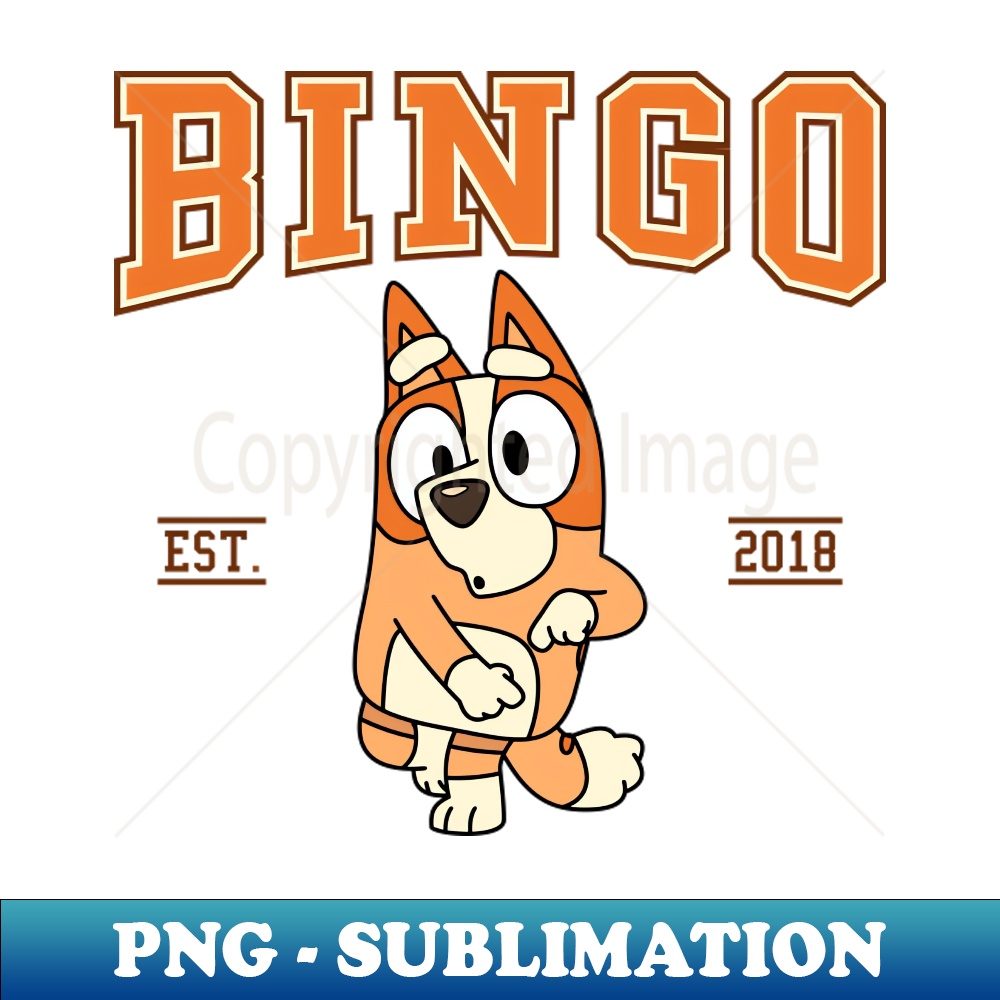 Bluey Bingo - Vintage Sublimation PNG Download - Bring Your - Inspire ...