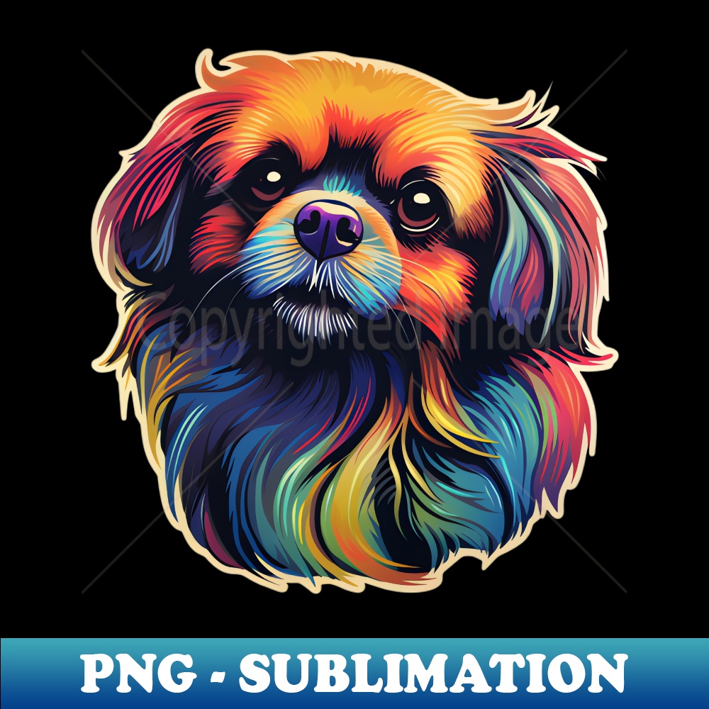 Pop Art Pekingese - Special Edition Sublimation PNG File - P - Inspire ...