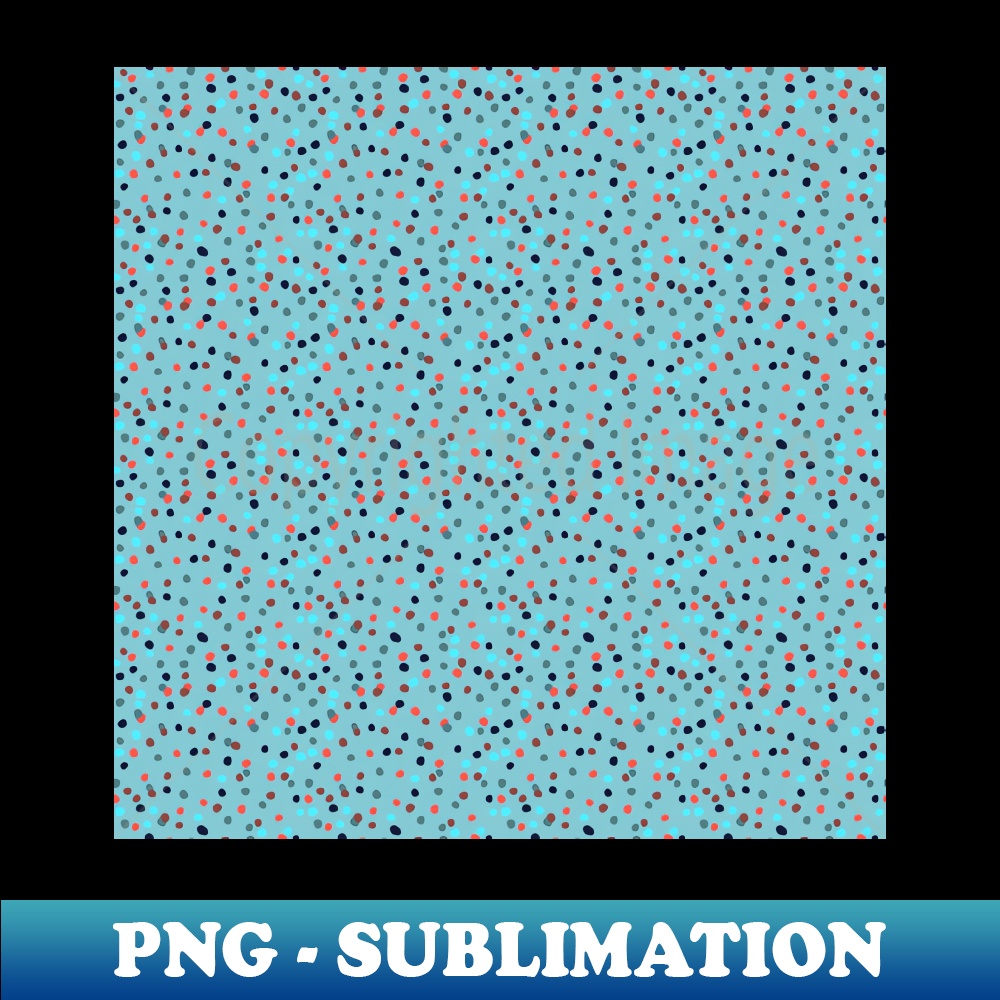 Dots - Mid Blue - PNG Transparent Sublimation File - Create | Inspire ...