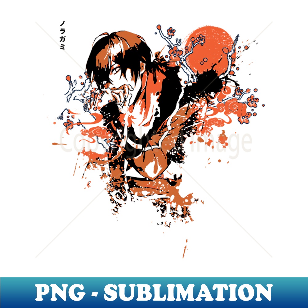 noragami Stray god anime Yato Yaboku - PNG Sublimation Dig | Inspire Uplift